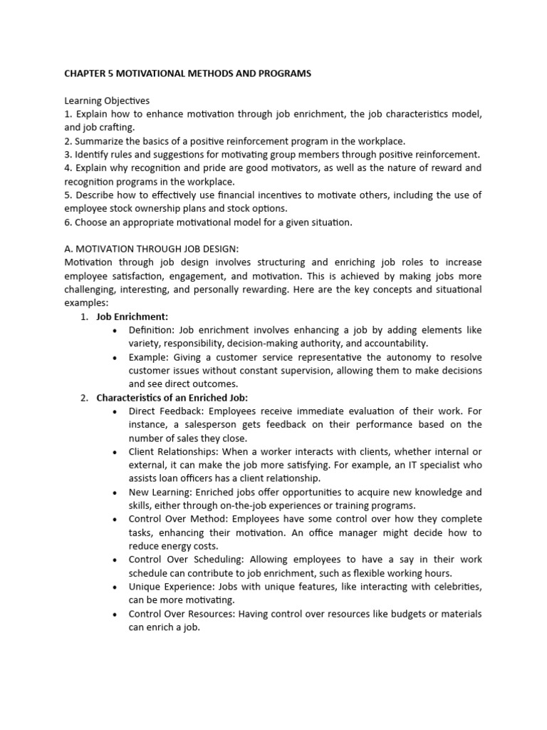 For-Students Chapter-5 Explanation HBO | PDF