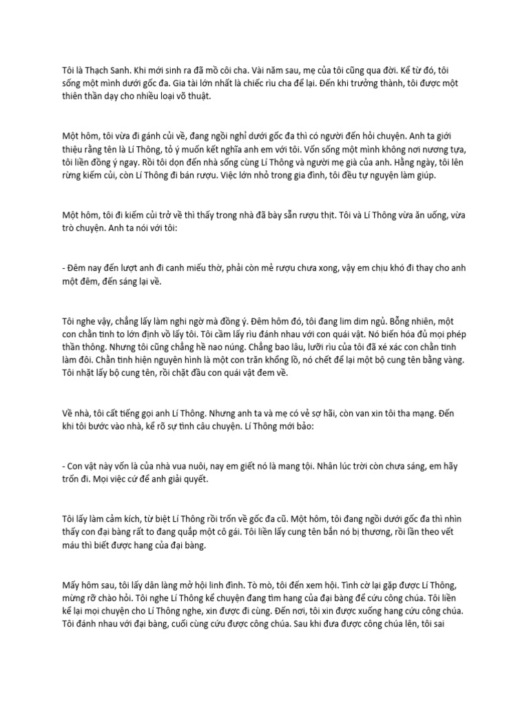 Tôi Là TH CH Sanh | PDF