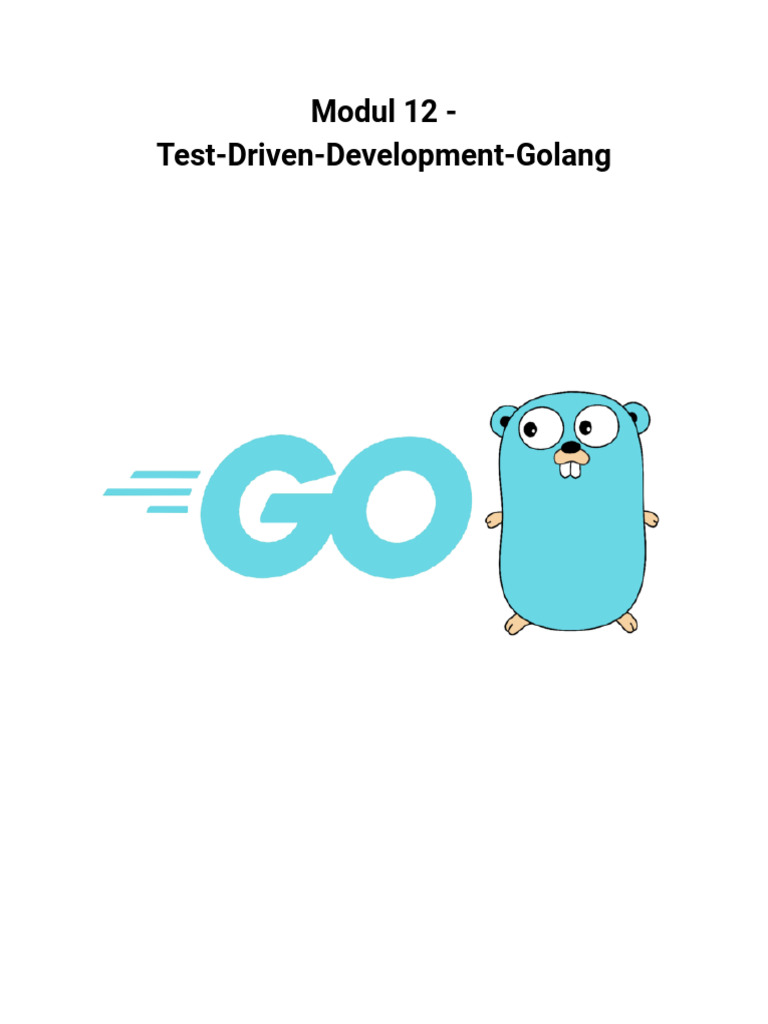 Modul 12 Test Driven Development Pada Golang | PDF