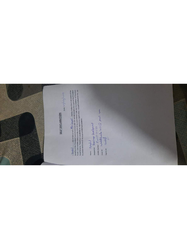 Declaration - Compressed | PDF