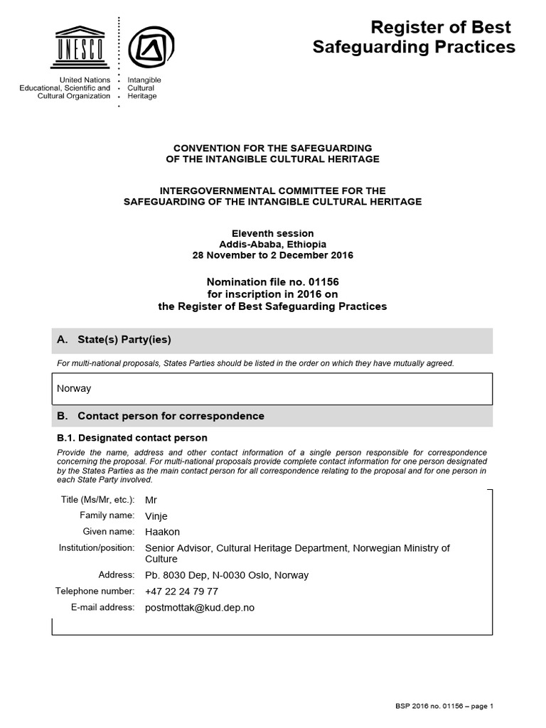 ICH03 Oselvar Boat | PDF | Norway | Traditions