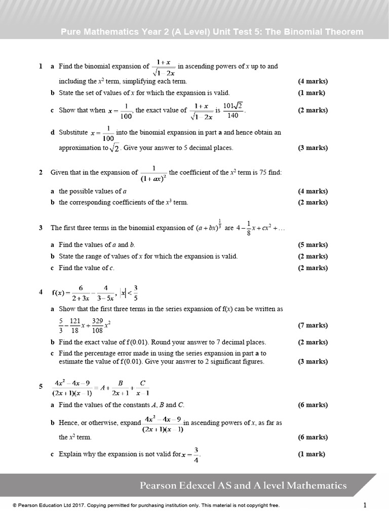 The Binomial Theorem | PDF | Mathematical Analysis | Mathematics