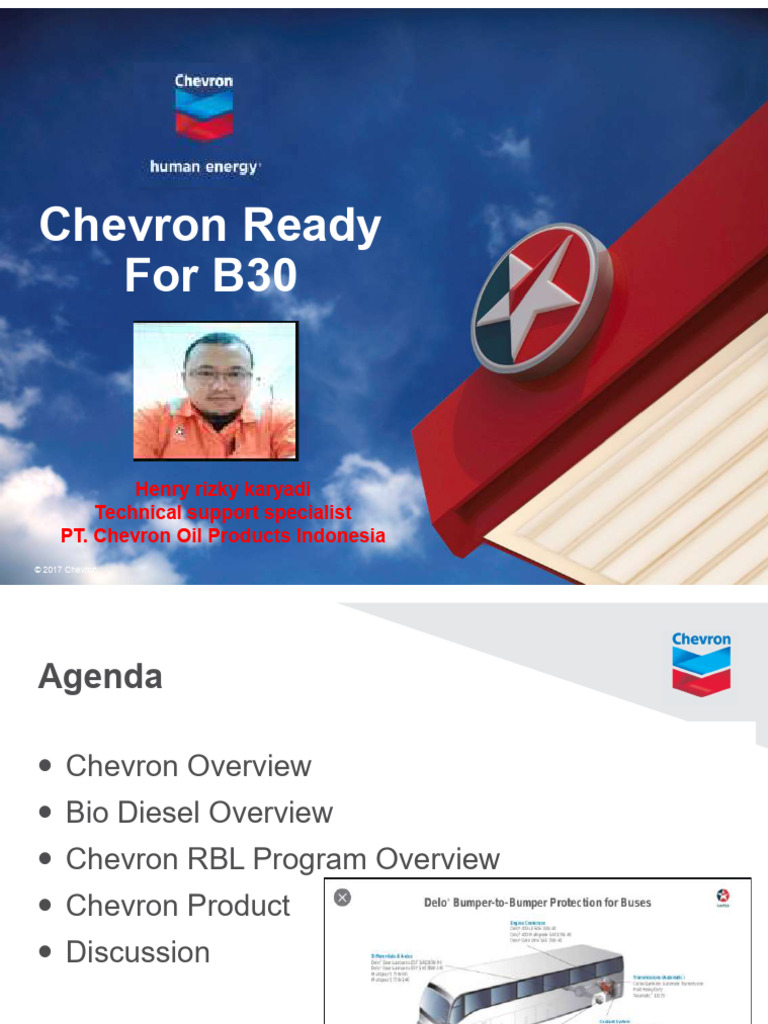 Chevron Biodiesel 1 | PDF | Chevron Corporation | Biodiesel