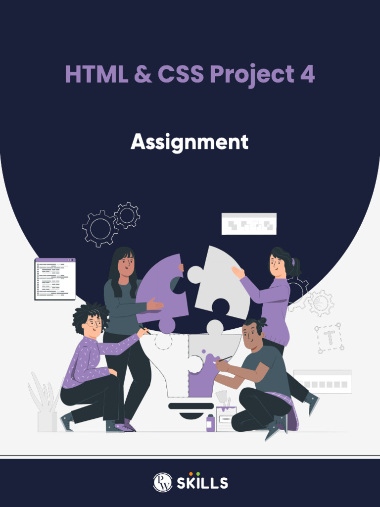HTML & Css Project 4 | PDF | Computers
