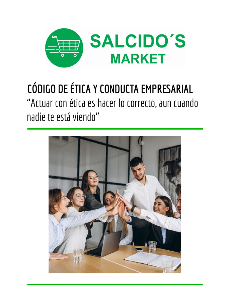 Codigo de Etica y Conducta Empresarial | PDF | Comportamiento