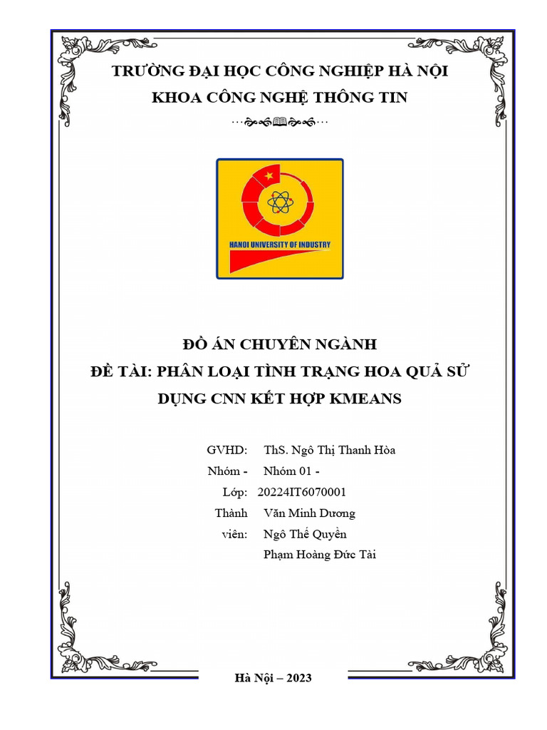 BTL - Nhóm 7 - Đ Án Chuyên Ngành | PDF