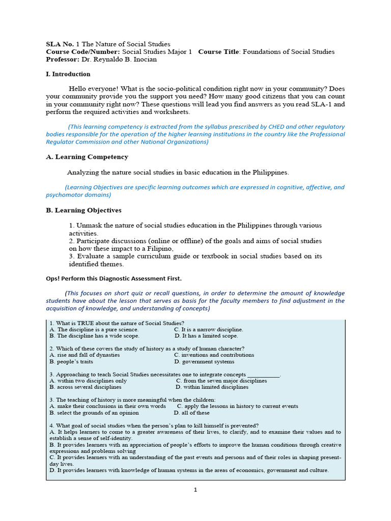 The Revised Social Studies Standards(Se_7404204) | PDF | Social ...