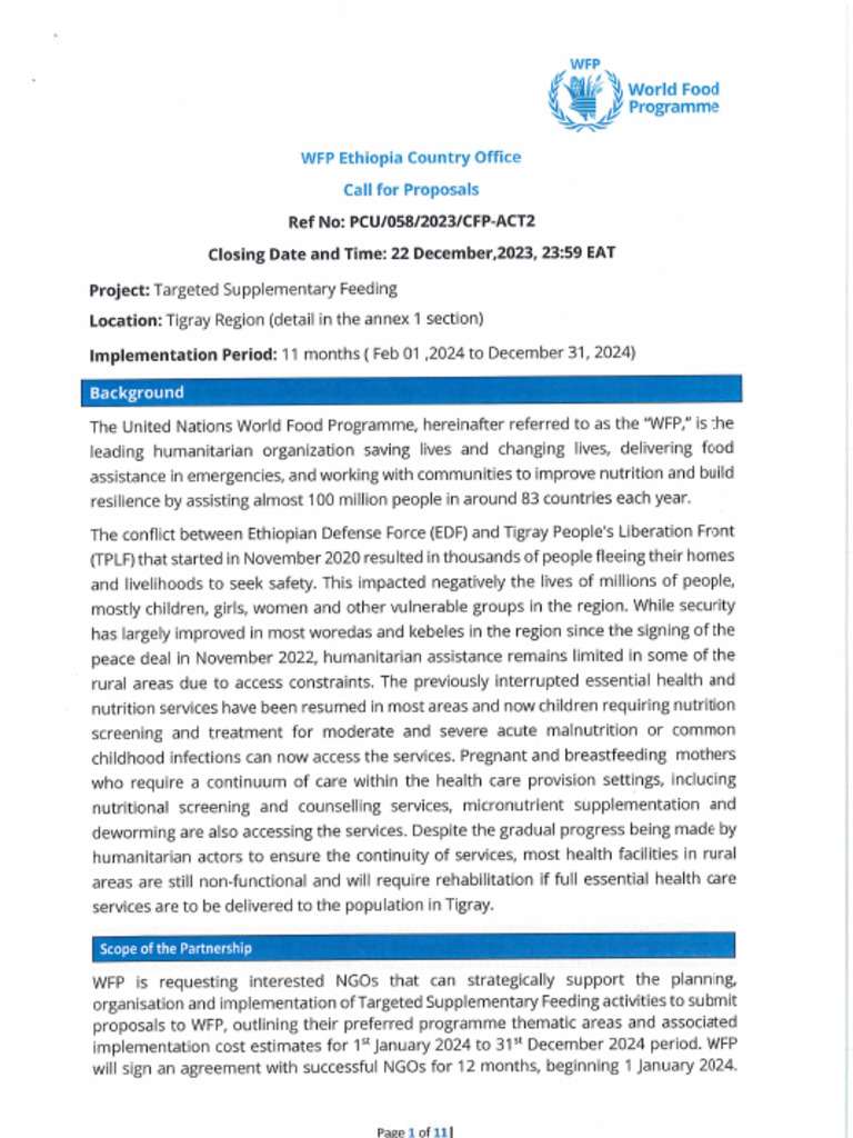 Call Proposal Doc. ACT02 | PDF