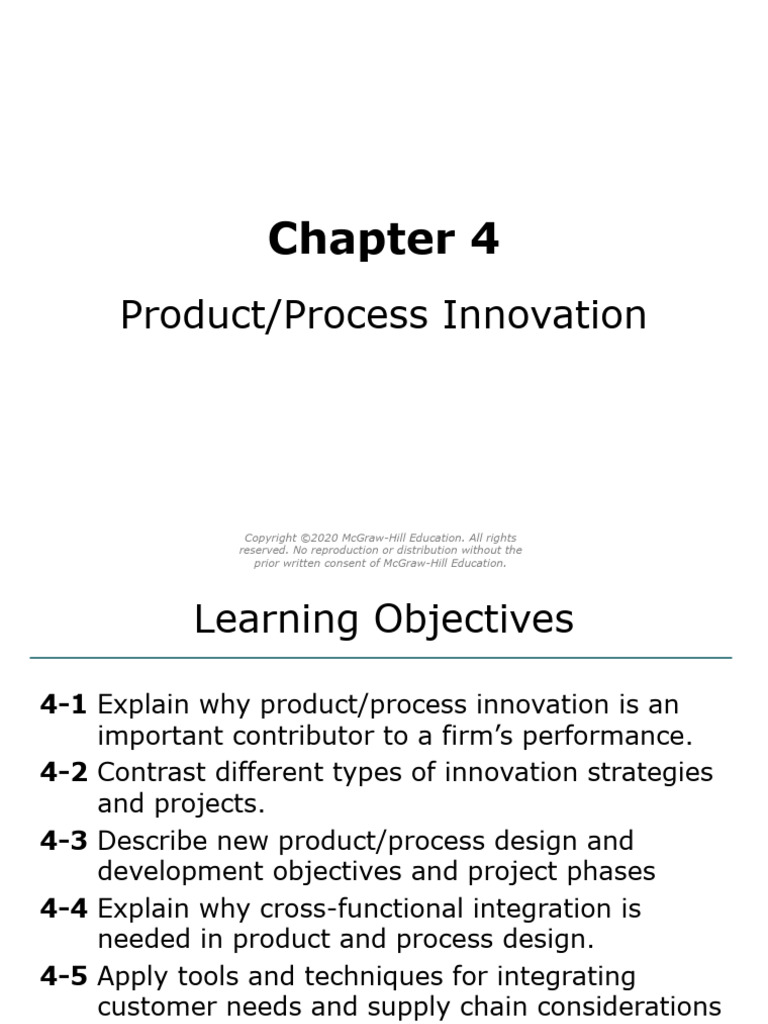 05 Swink Moas 4e Ch04 | PDF | Innovation | Product Lifecycle