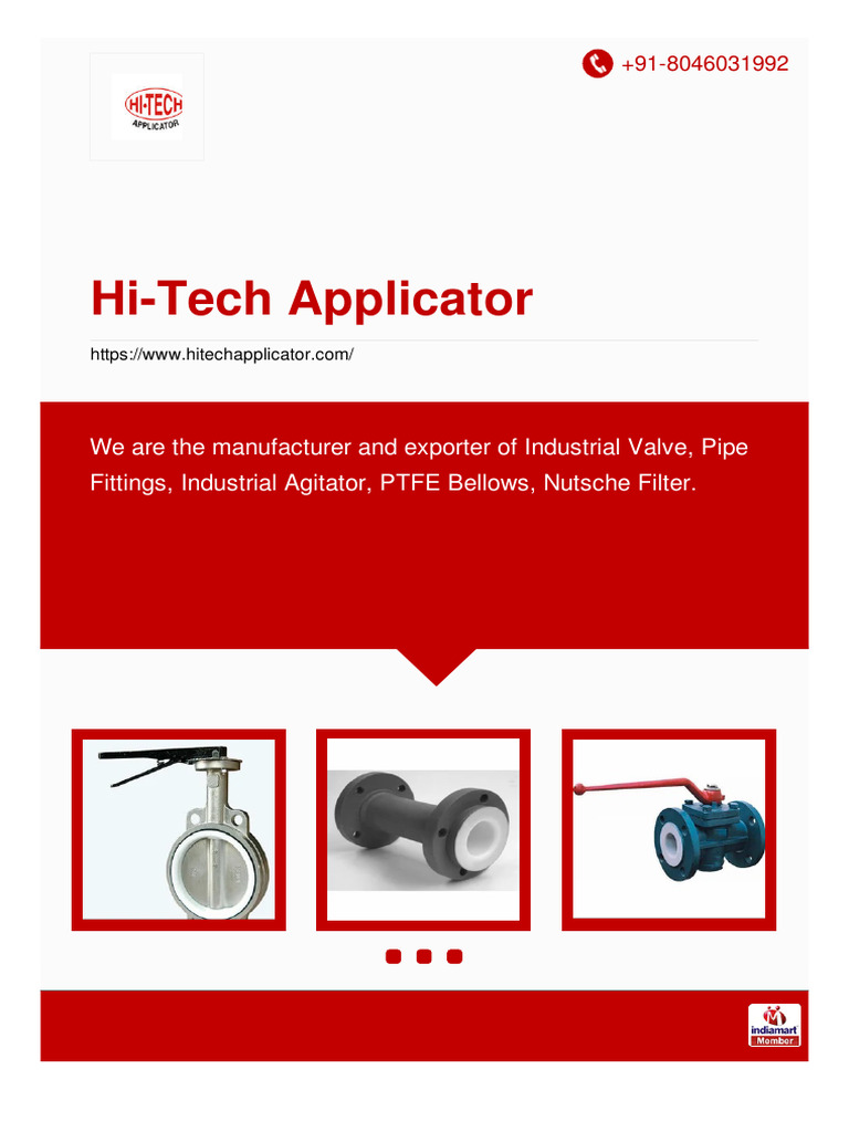 Hi Tech Applicator | PDF | Valve | Pipe (Fluid Conveyance)