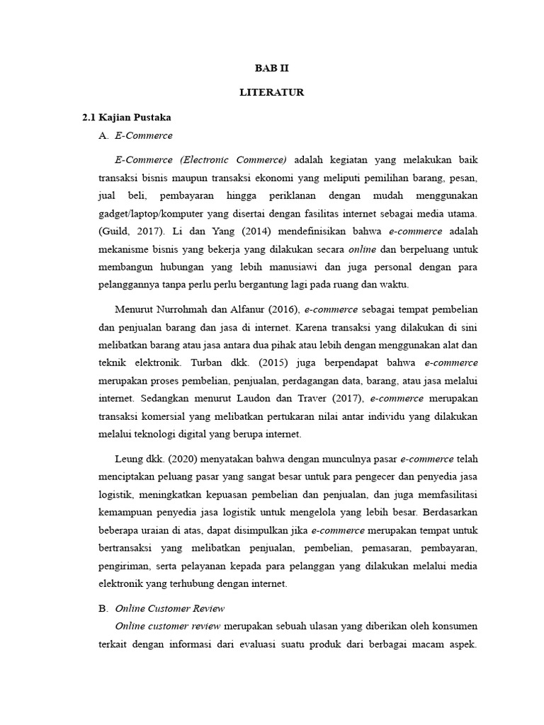 BAB II Proposal Natasya Zikra | PDF