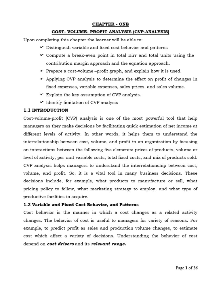 Chapter 1 Cost Pdf Business Financial Accounting