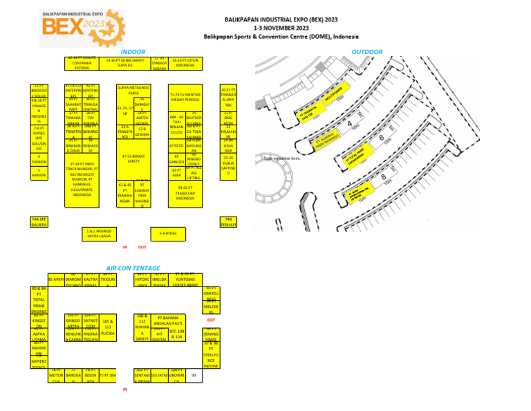 Floorplan - BEX 2023 | PDF