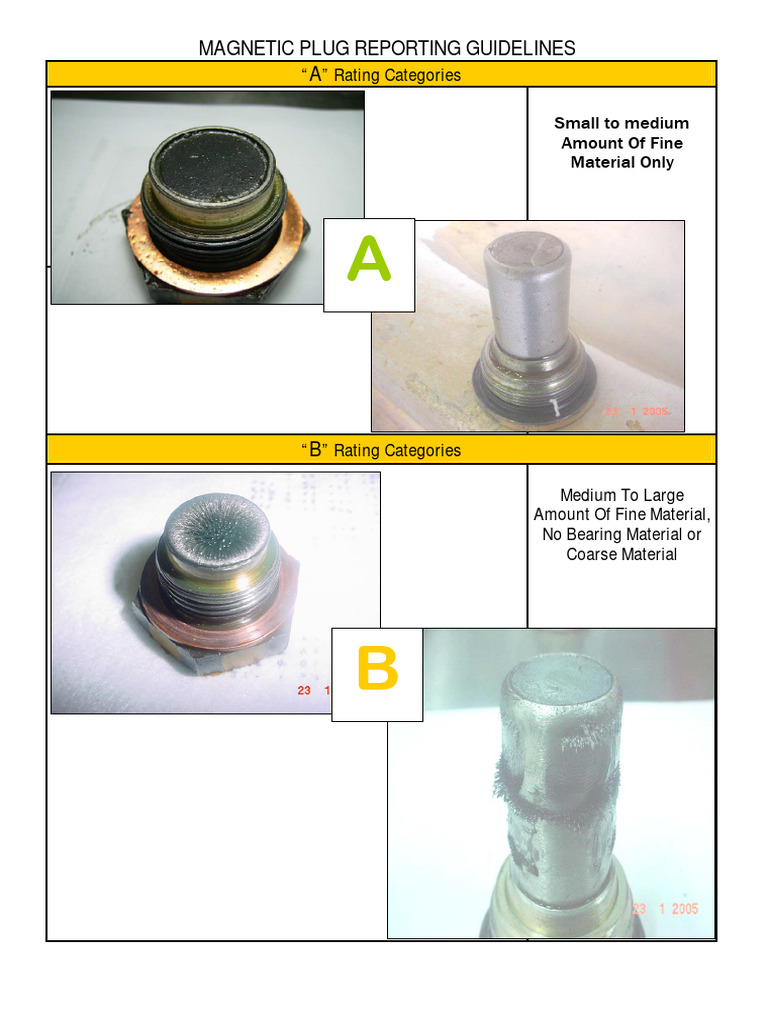 Mag Plug Inspection Guidelines | PDF
