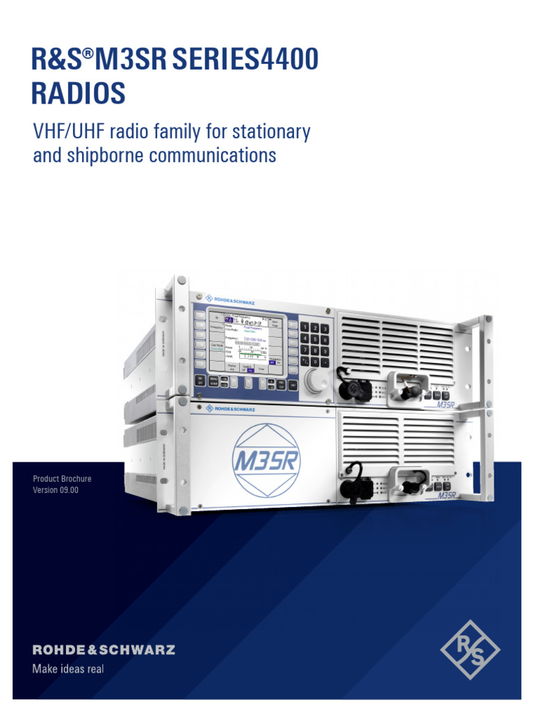 M3SR-Series4400 Bro en 0758-1093-12 v0900 | PDF | Voice Over Ip ...