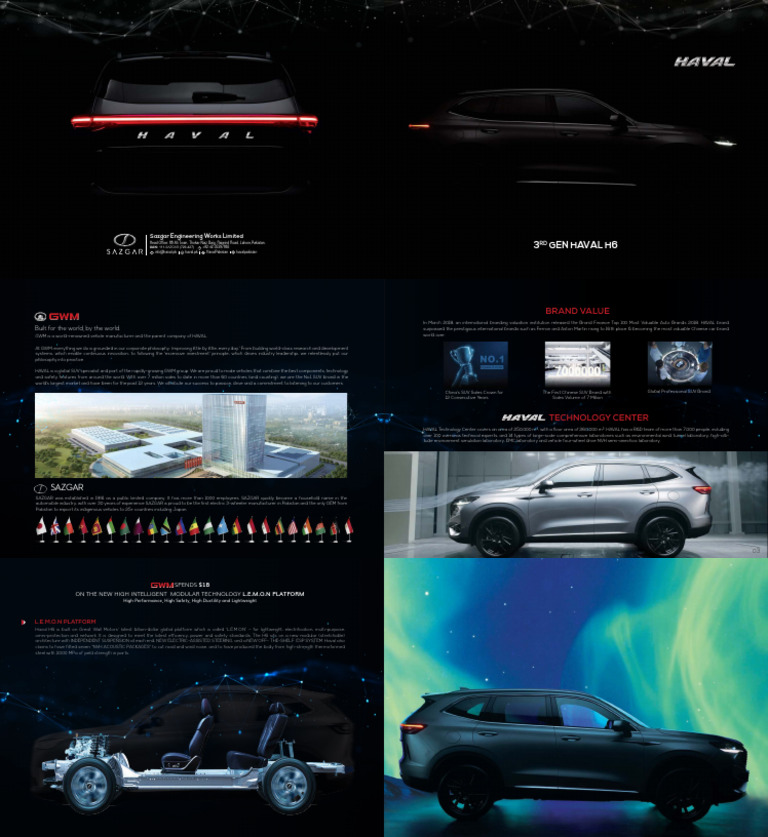 Haval Brochure H6 HEV | PDF | Four Wheel Drive | Transport