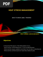 Managing Heat Stress at Work-Safety Presentation | PDF | Hyperthermia ...