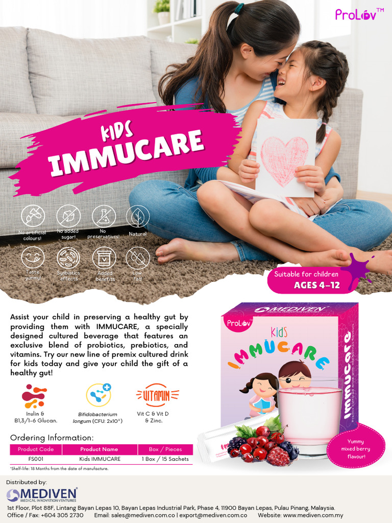 Kids Immucare Brochure | PDF