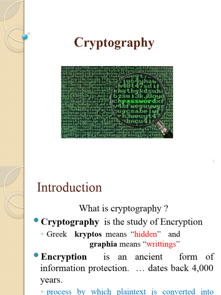 4.cryptography Handout 2 | Download Free PDF | Cryptography | Cryptanalysis