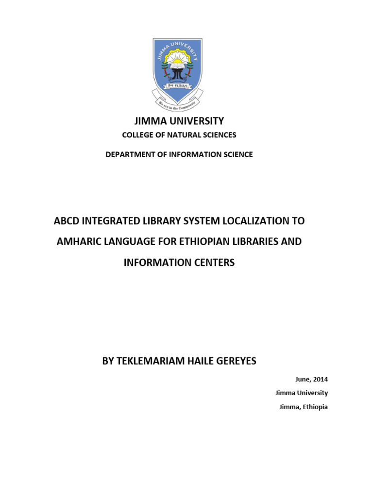 Abcd Integrated Library System Localization To | PDF | Libraries | Free ...