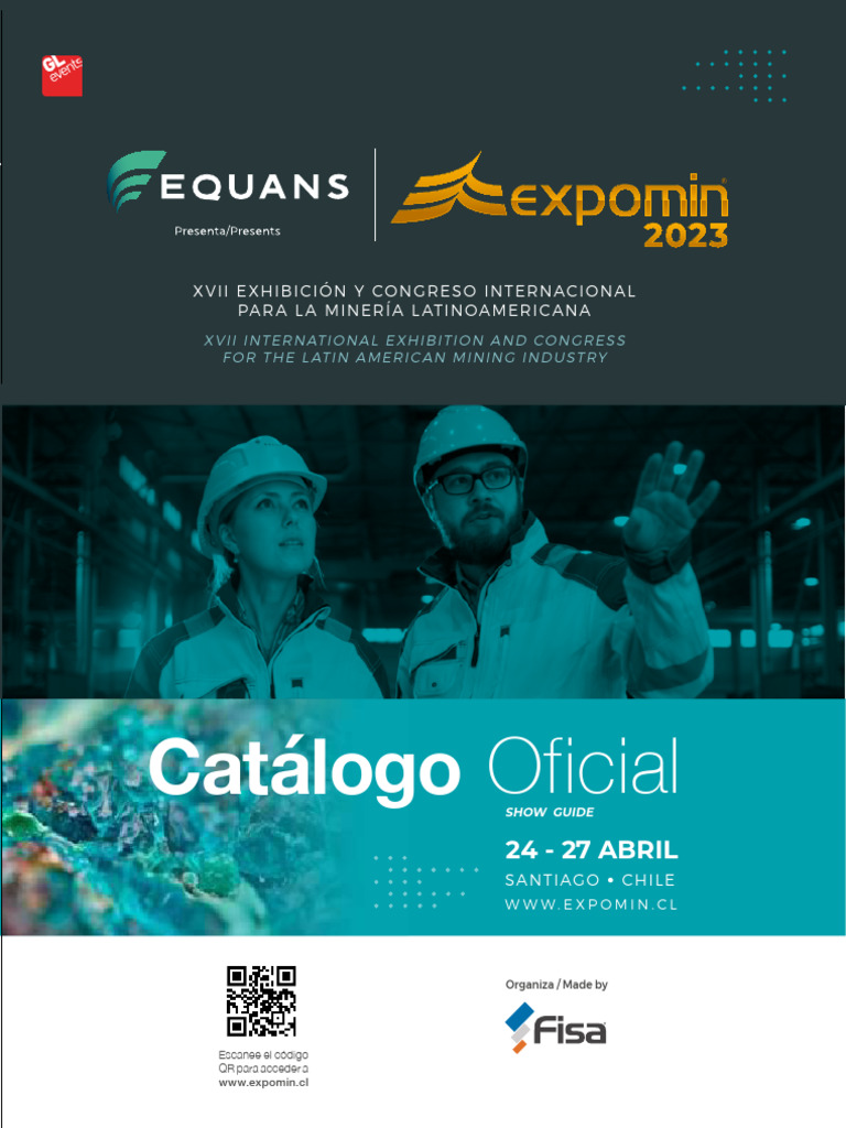 Catalogo Expomin 2023 | PDF | Minería | America latina