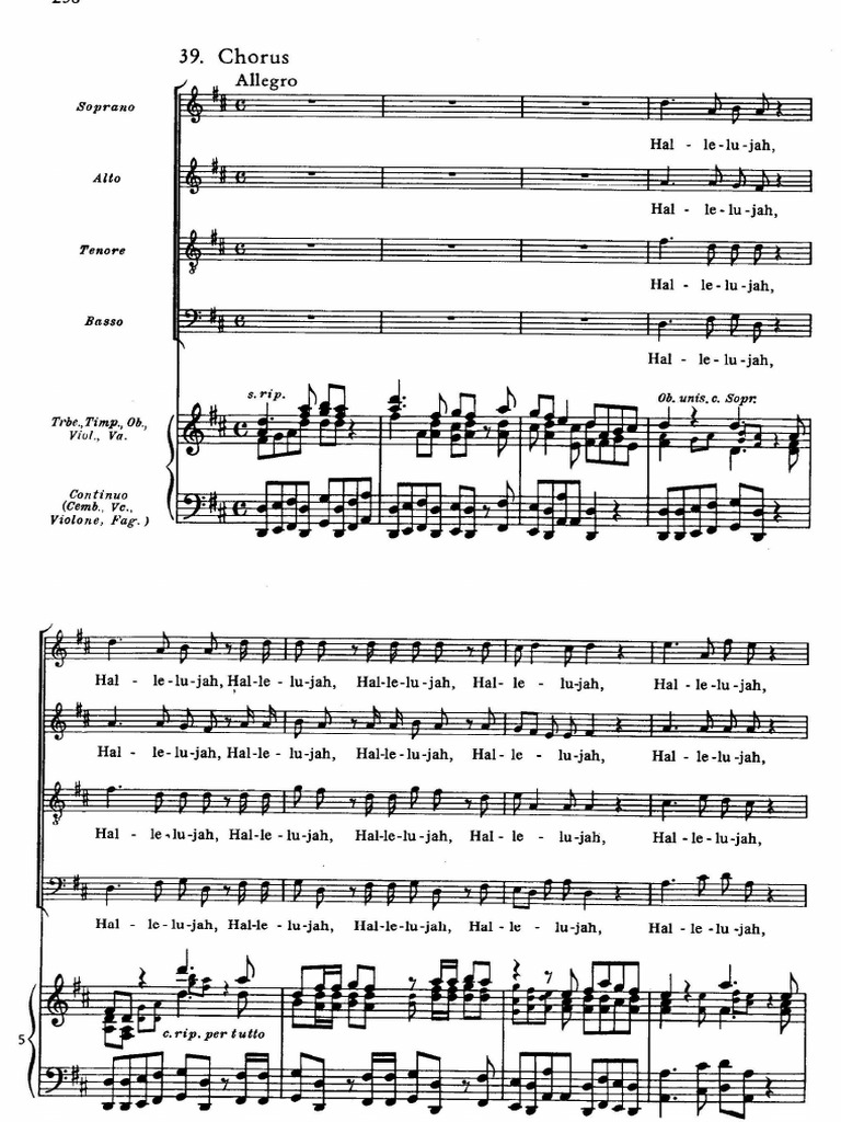 Hallelujah Handel | PDF