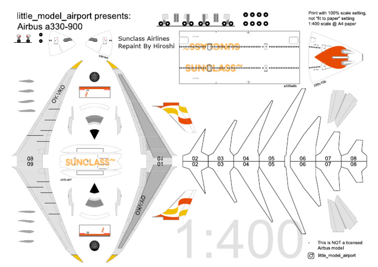 400scale A330-900 Sunclass | PDF | Business