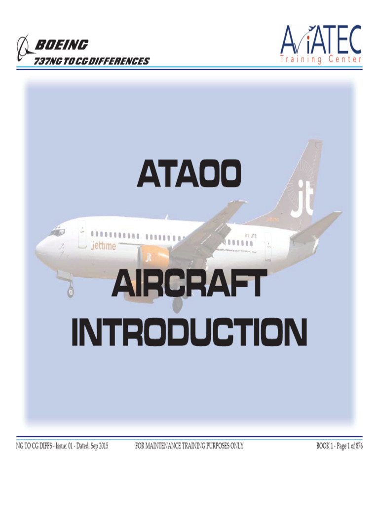 B737 NG To CL Difference - Airframe - Systems | Download Free PDF ...