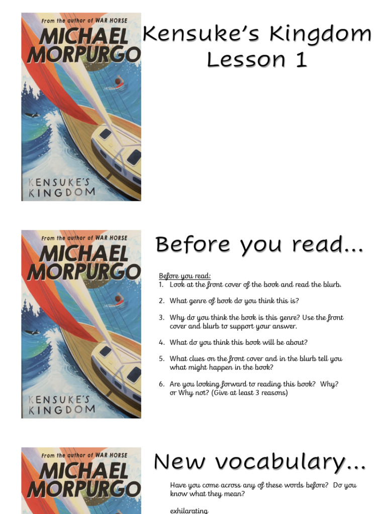 4. Chapter 1 Kensukes Kingdom | PDF