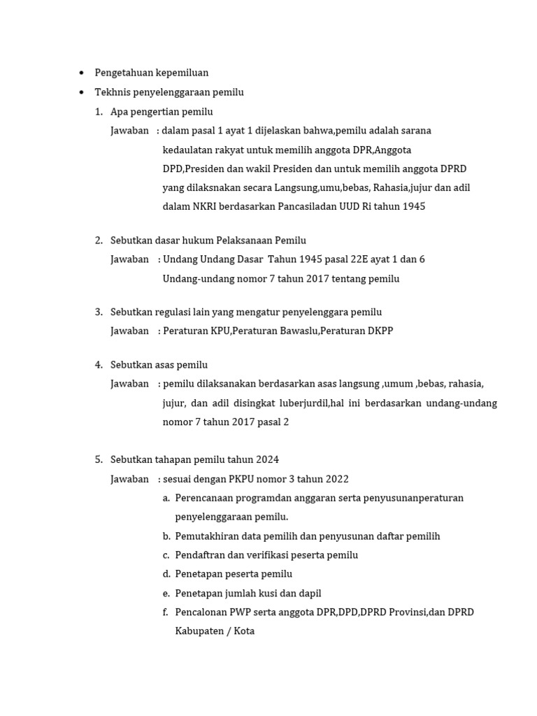 Materi Wawancara PPK | PDF