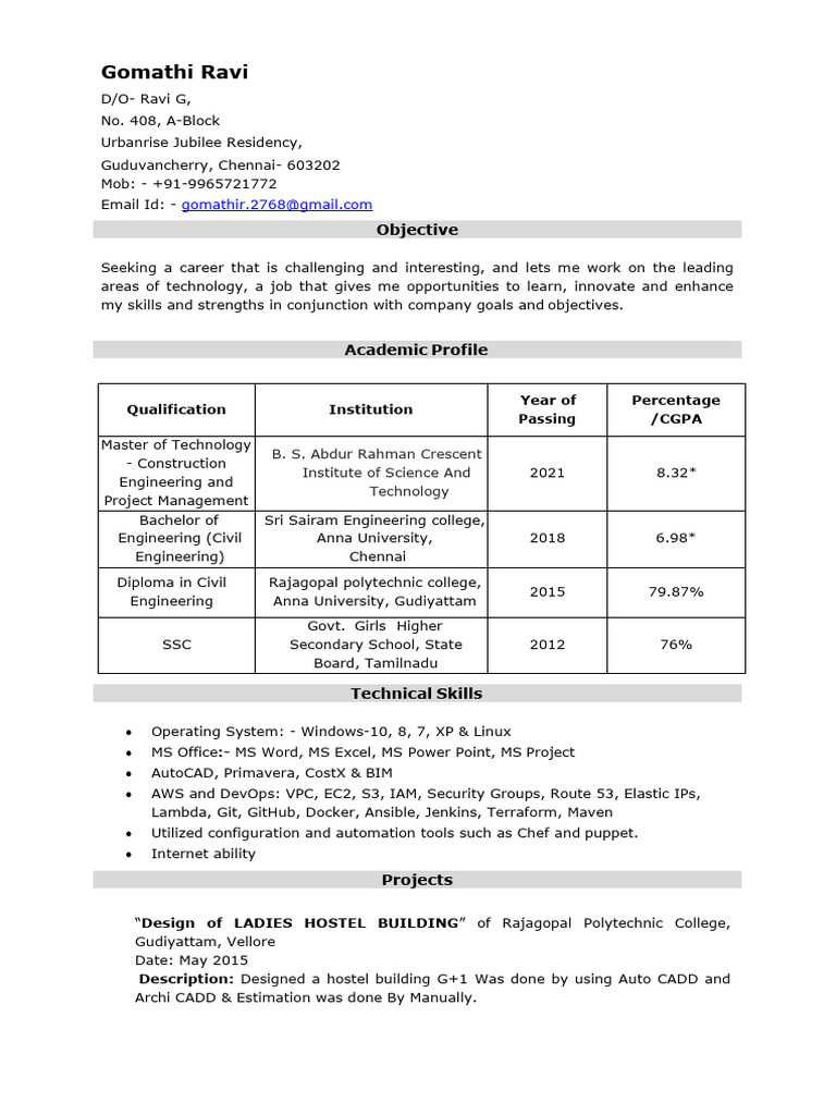 Gomathi Ravi | PDF | Computing