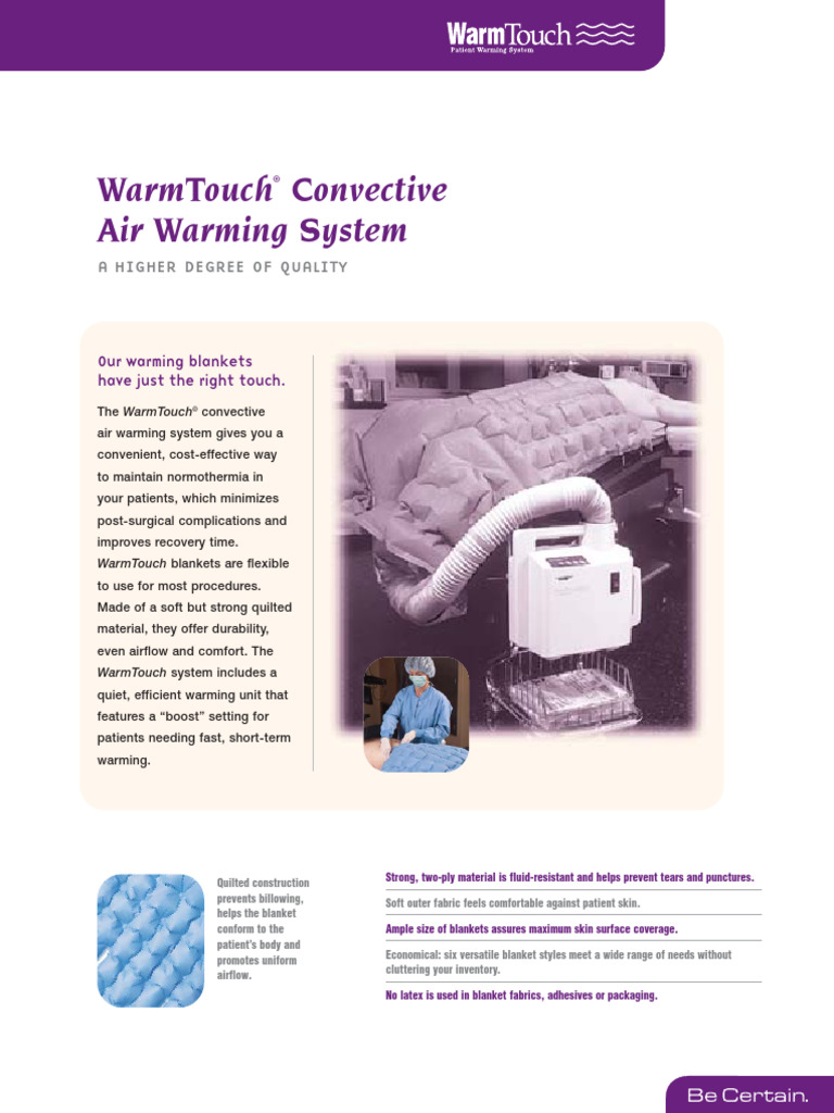 Warm Touch Air Warming System | PDF | Manufactured Goods