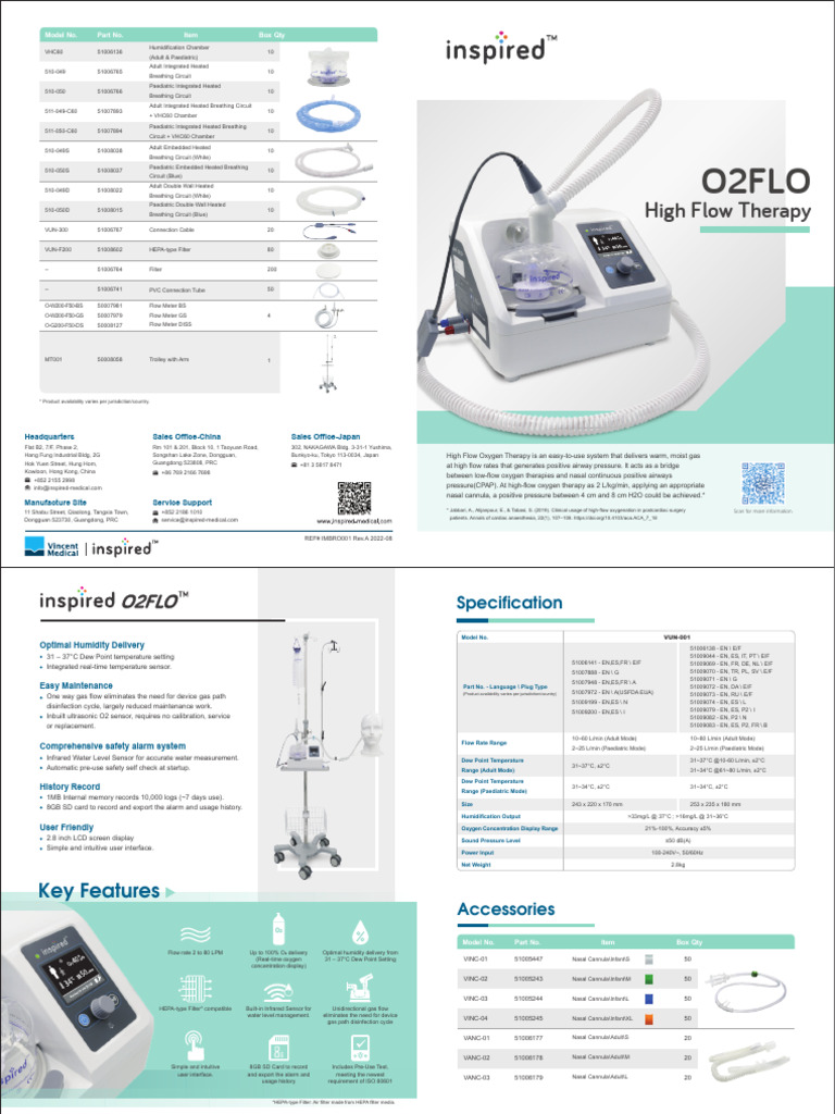 O2FLO Product Brochure 20220822 | PDF | Flow Measurement | Equipment