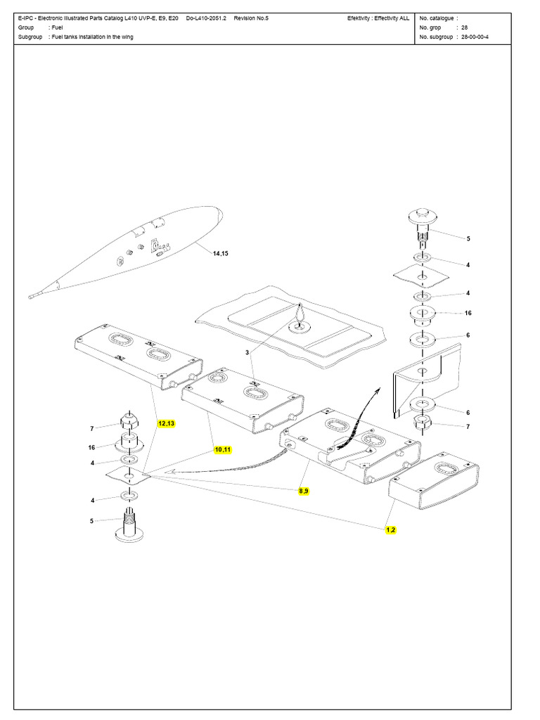 IPC Fuel Tank Installation On Wing | PDF