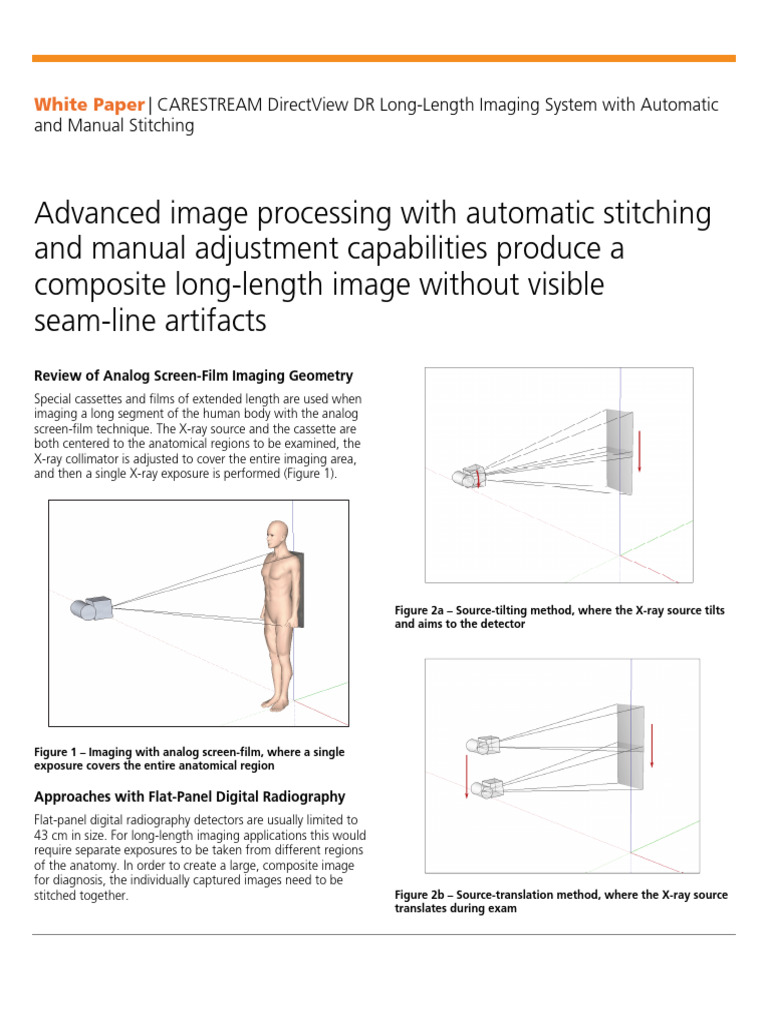 long-length-MANUAL FOR STITCHING | PDF | Medical Imaging | X Ray