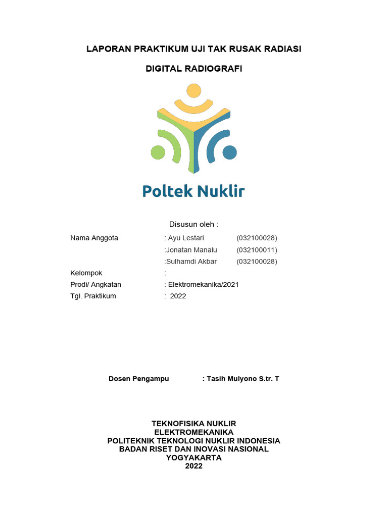 Uji Radiografi Digital Mahasiswa | PDF | Teknologi & Rekayasa