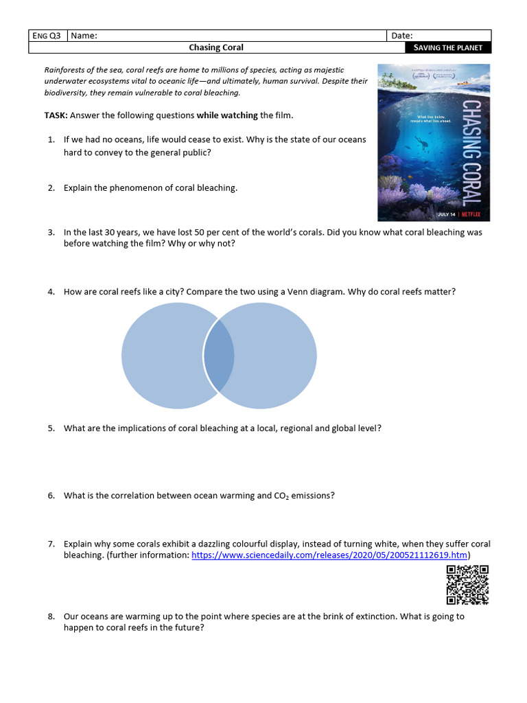 6 Chasing Coral | PDF | Coral Reef | Climate Change