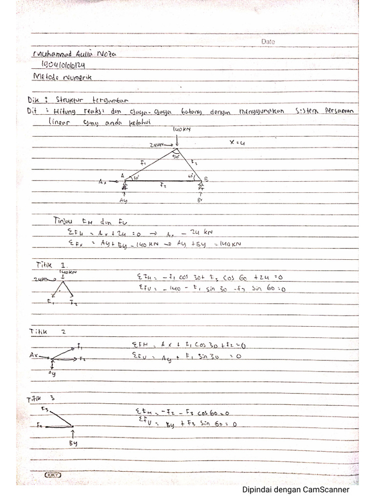 Tugas 3 Muhammad Aulia Noza - 1904101010124 | PDF