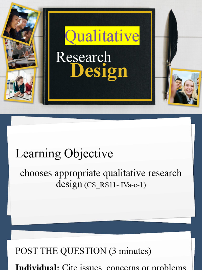 Chapter 3.1 Research Design | PDF