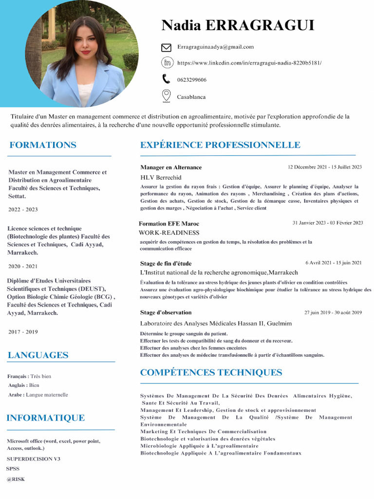 Erragragui Nadia | PDF