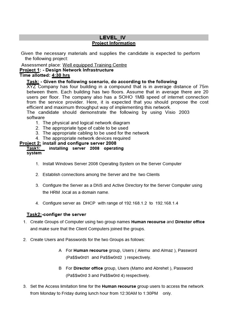 L4 HNT COC Practical | PDF | Computer Network | Server (Computing)