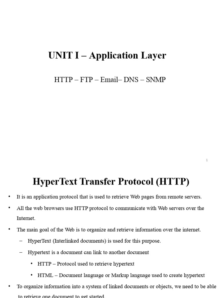 Cs3591cn Unit I (Part 2) | Download Free PDF | Domain Name System | File Transfer Protocol