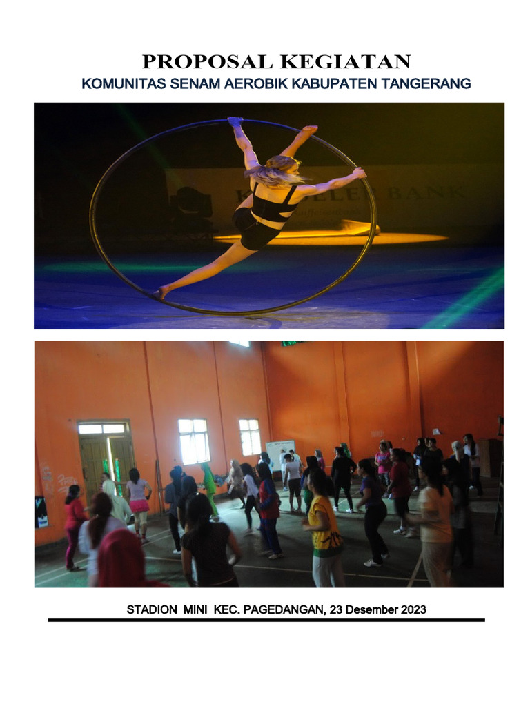 Proposal Senam | PDF