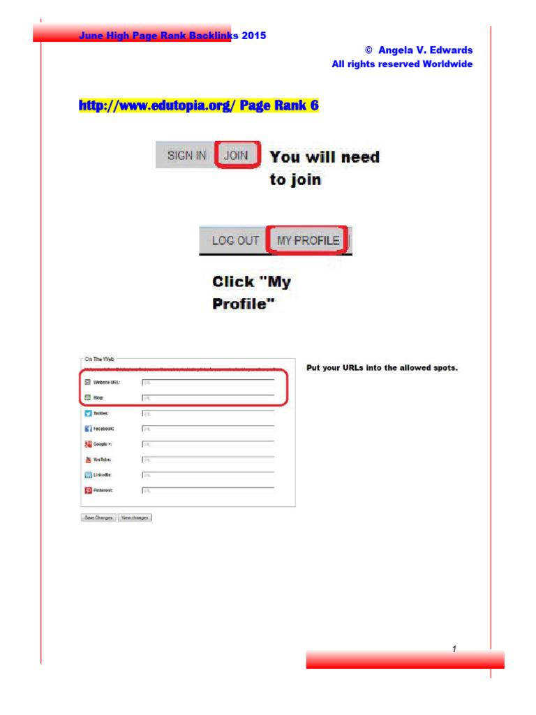 (GET) Angela Backlinks June 2015 | PDF | Intertextuality | Hypertext