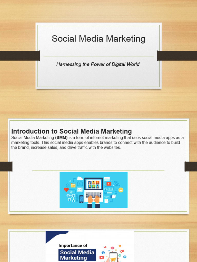 Social Media Marketing New | PDF | Business