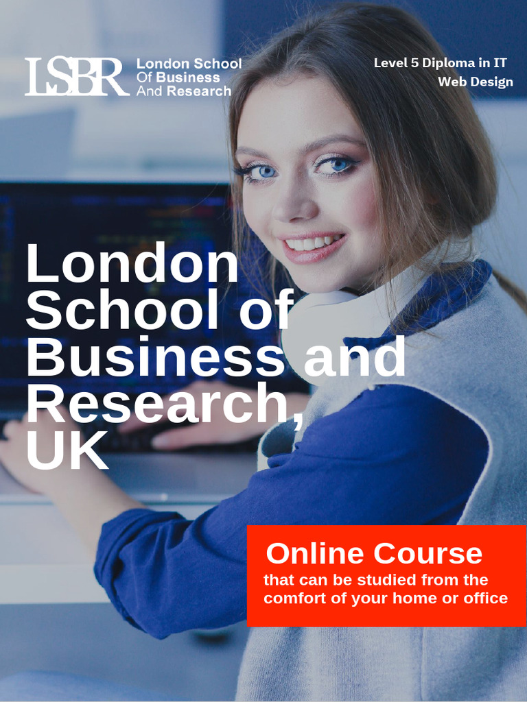 Level 5 Diploma in IT - Web Design - Delivered Online by LSBR, UK | PDF | Educational Technology ...