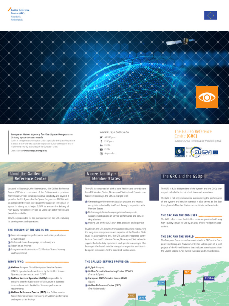 Galileo Reference Centre Grc 2022 | PDF | Spaceflight | Outer Space