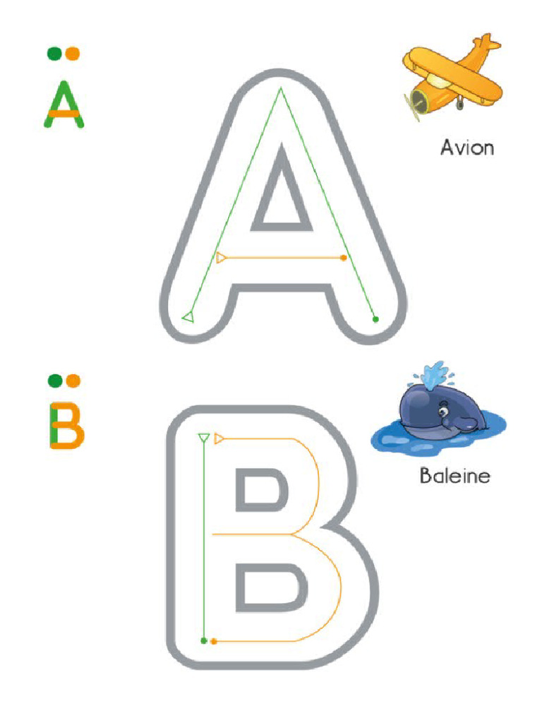 Uno Alphabet Capitales Pdf _ Lettres Capitales Scriptes Cursives – SNRTDE