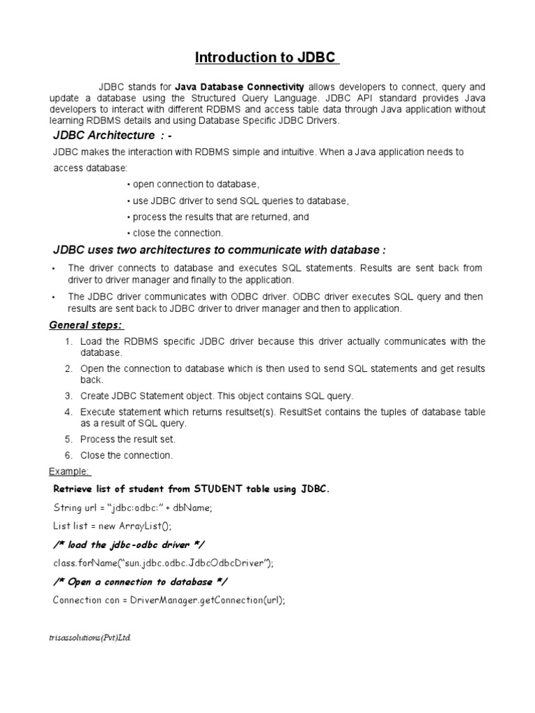 Introduction To JDBC and Hibernate and Why Is Hibernate Better Than ...