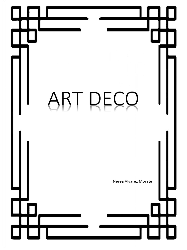 Art Deco | PDF | Arte deco